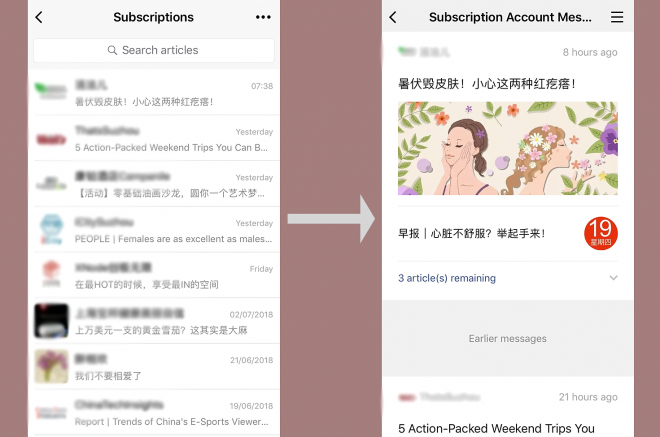 2018 : What's new on WeChat ? - The WeChat Agency