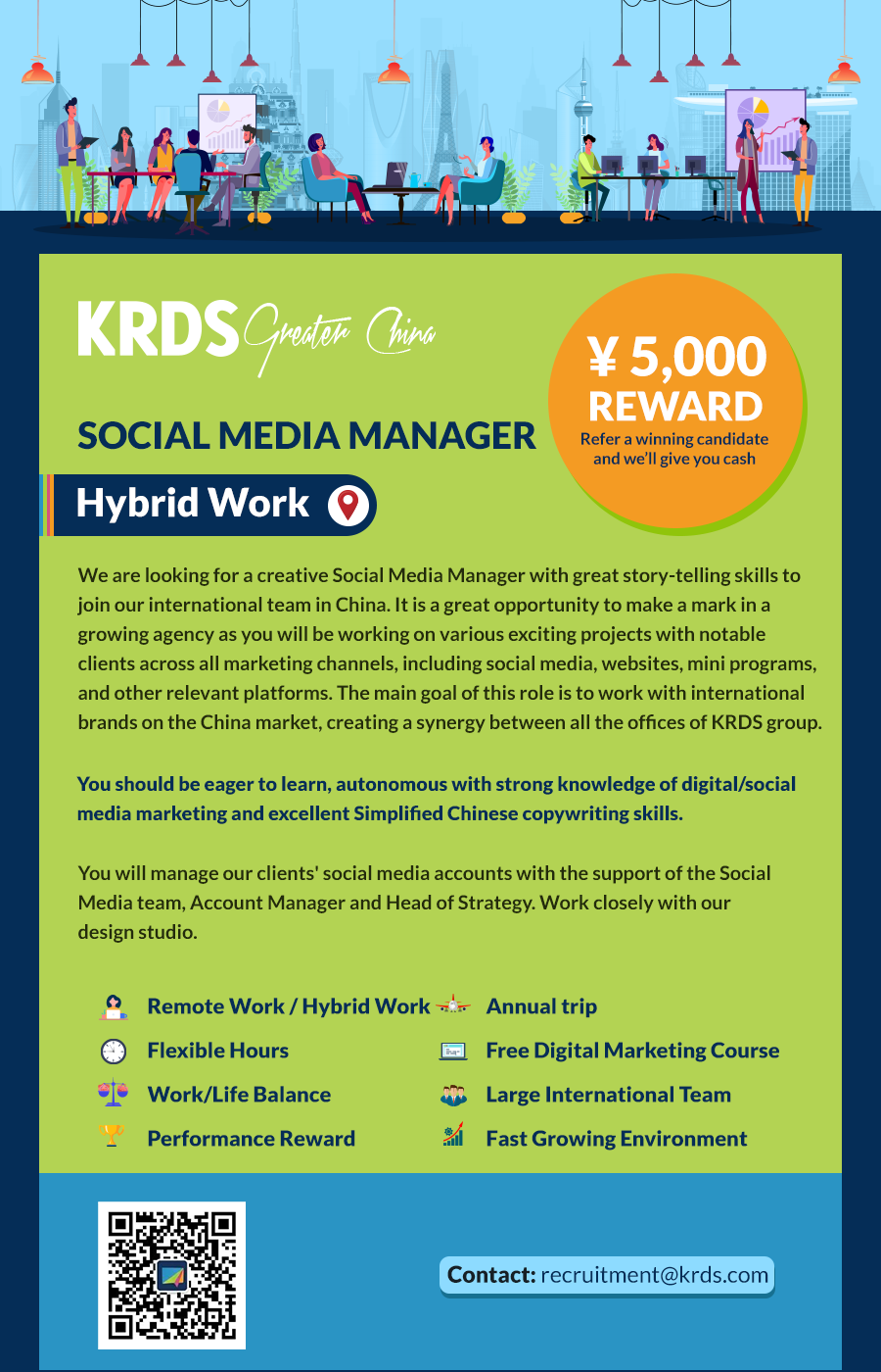 JOIN US - The WeChat Agency